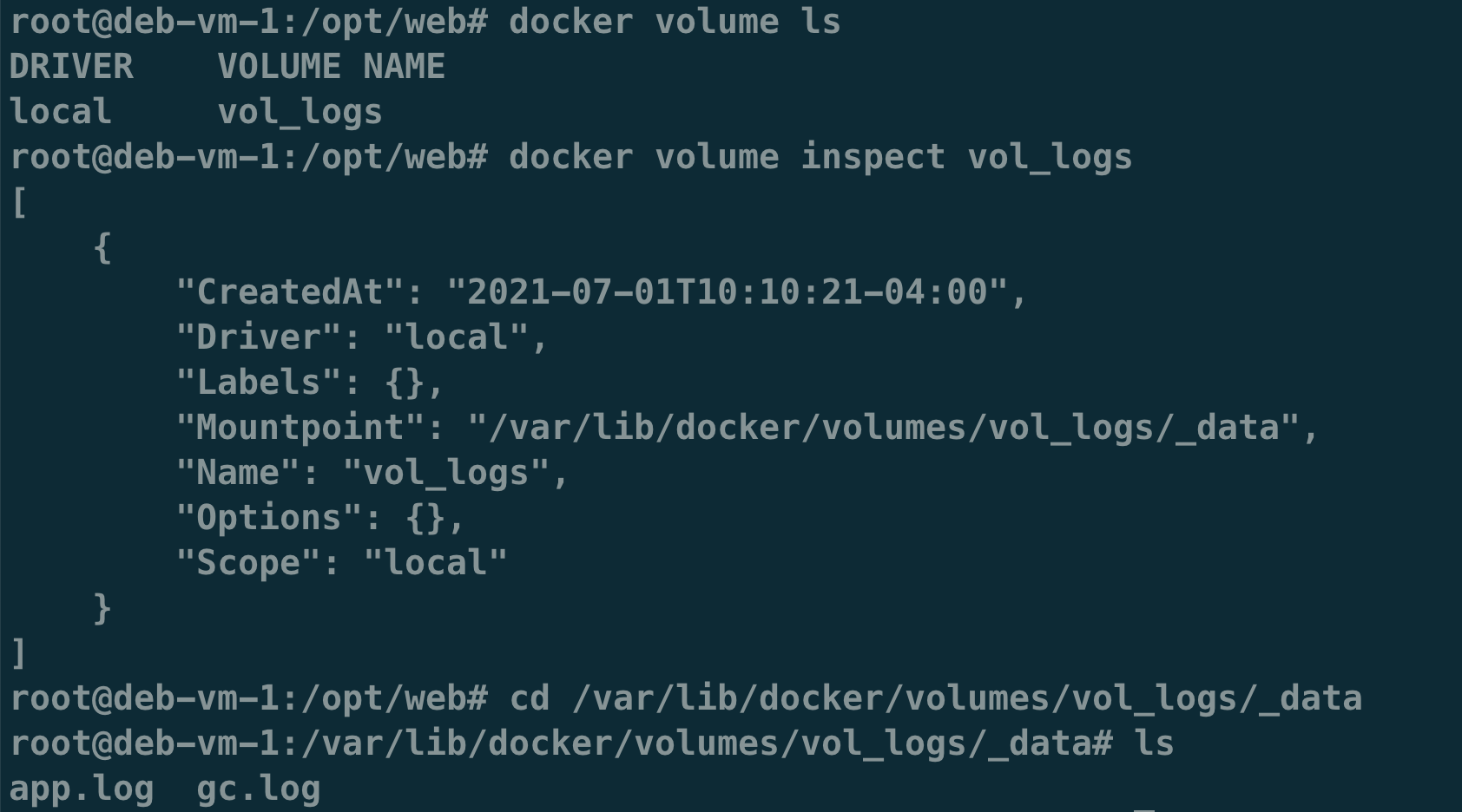 Dockerfile 指令详解 指令详解 文件挂载和volume 《docker》 极客文档