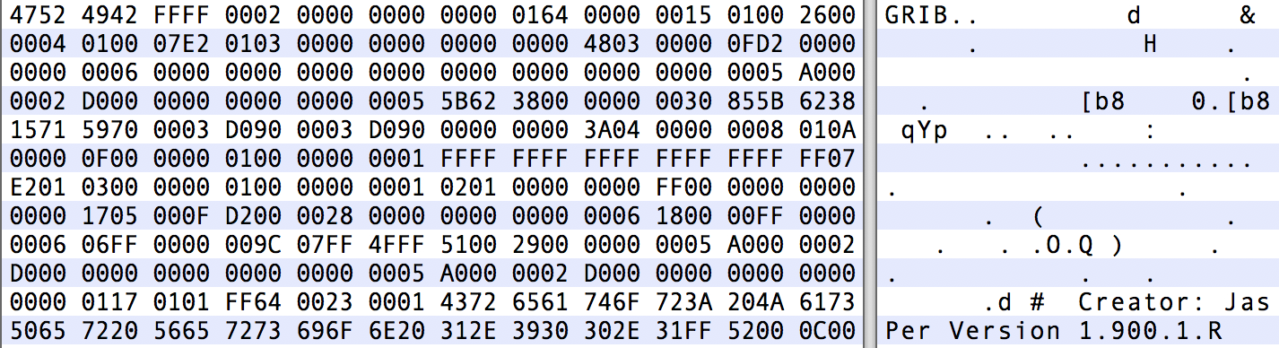 GRIB 介绍 - 《ecCodes 教程中文版教程》 - 极客文档