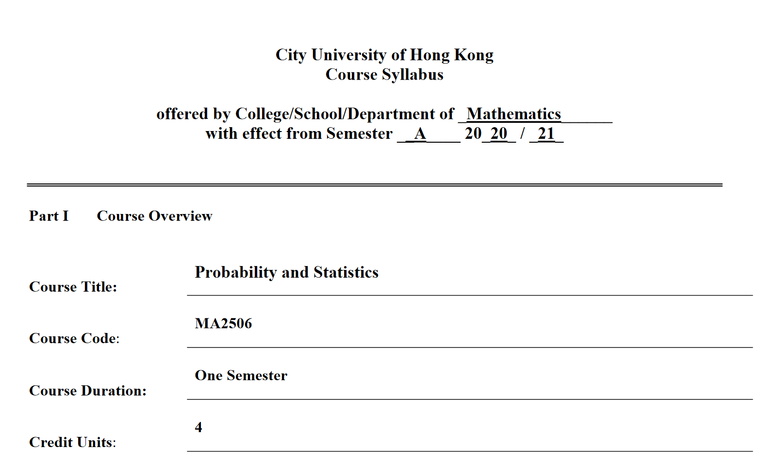 如何了解一门课程？ - 《城大指北书 | GUIDE TO CITYU》 - 极客文档