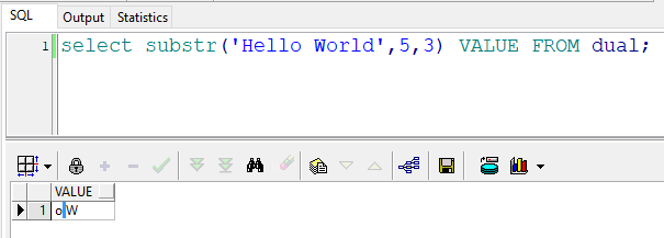 Oracle中的substr()函数 详解及应用 - 《Oracle》 - 极客文档