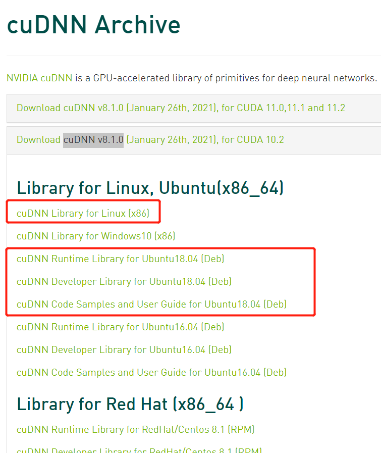 linux系统下的CUDA更新安装（三）：安装cuDNN - 《Linux学习笔记》 - 极客文档