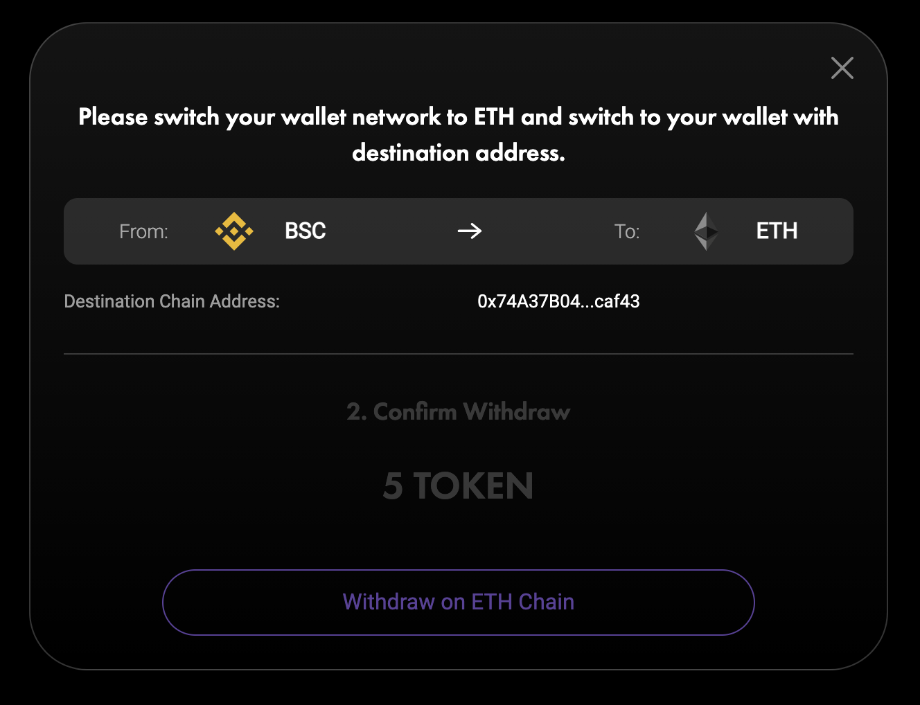 无许可跨链资产部署 - BSC ETH - 《ChainSwap中文社区》 - 极客文档
