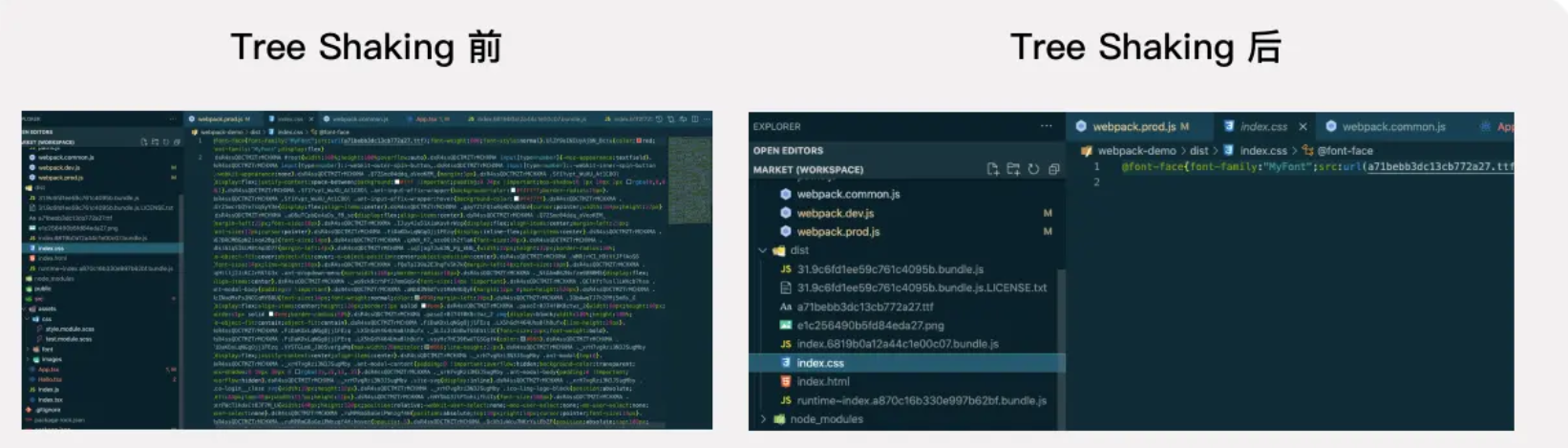 四、减少打包体积 - 3. Tree Shaking (摇树） - 《webpack学习》 - 极客文档