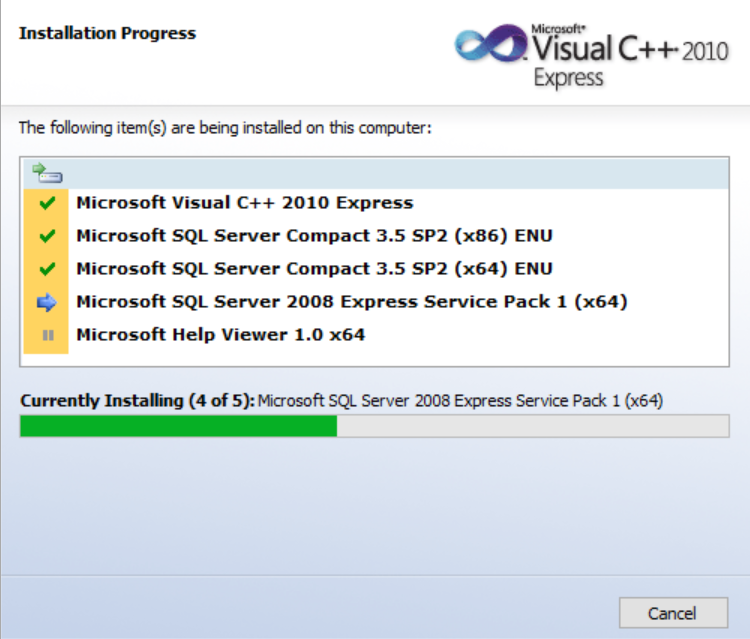 Visual C 2010 Express 下载及安装 - 《编程教学》 - 极客文档